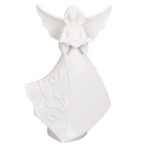 Roman Giftware Inspirational Gifts - 8.5" Porcelain Angel With Book ...