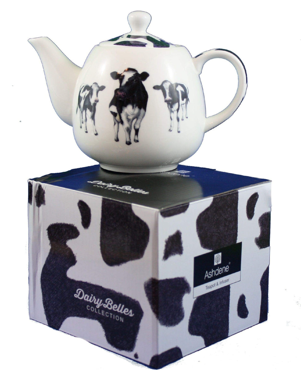 Ashdene Dairy Belles Metallic Infuser Teapot 650ml – Timeless Treasures ...