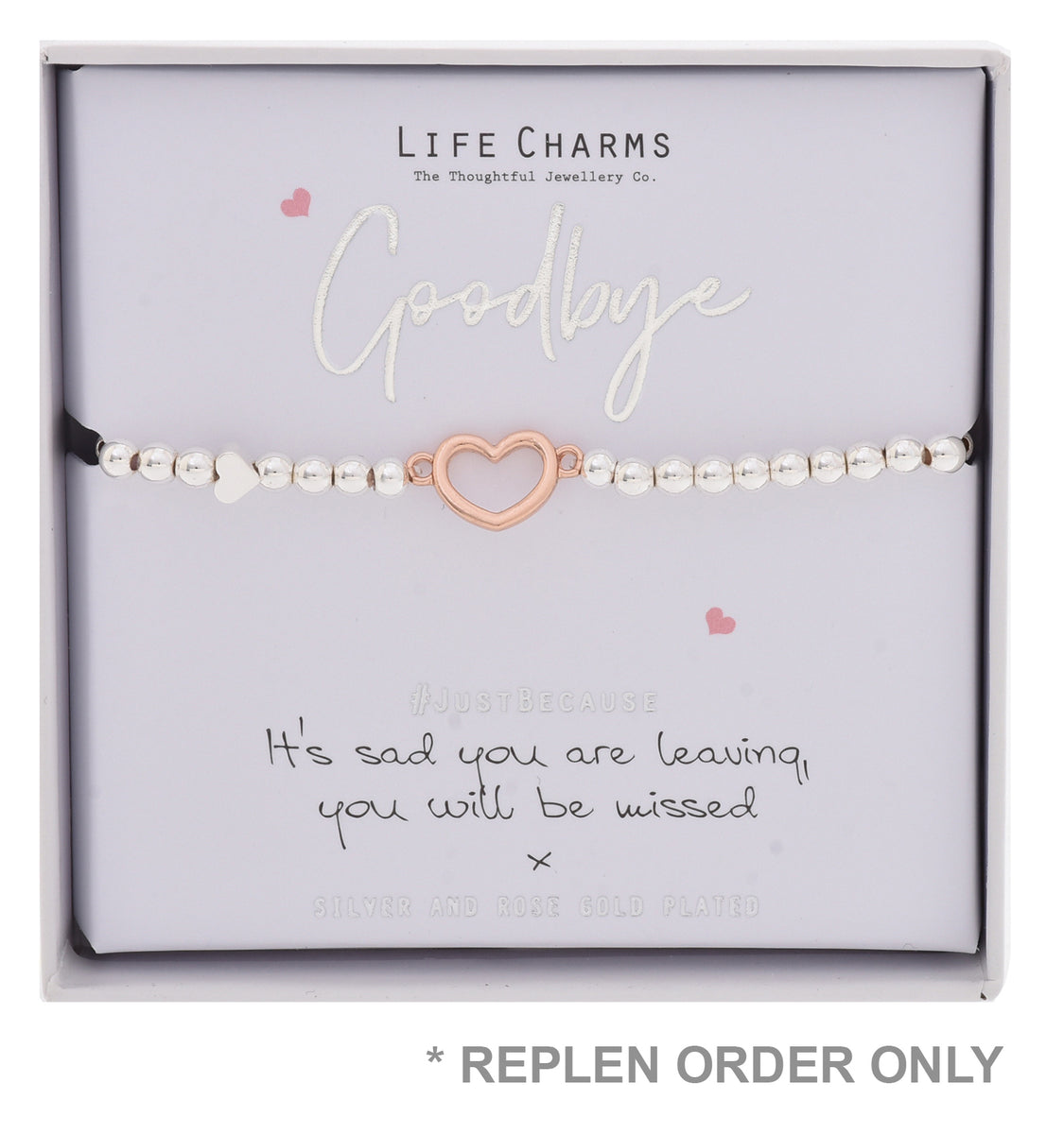 Life Charms Bracelet Goodbye – Timeless Treasures Gifts & Décor