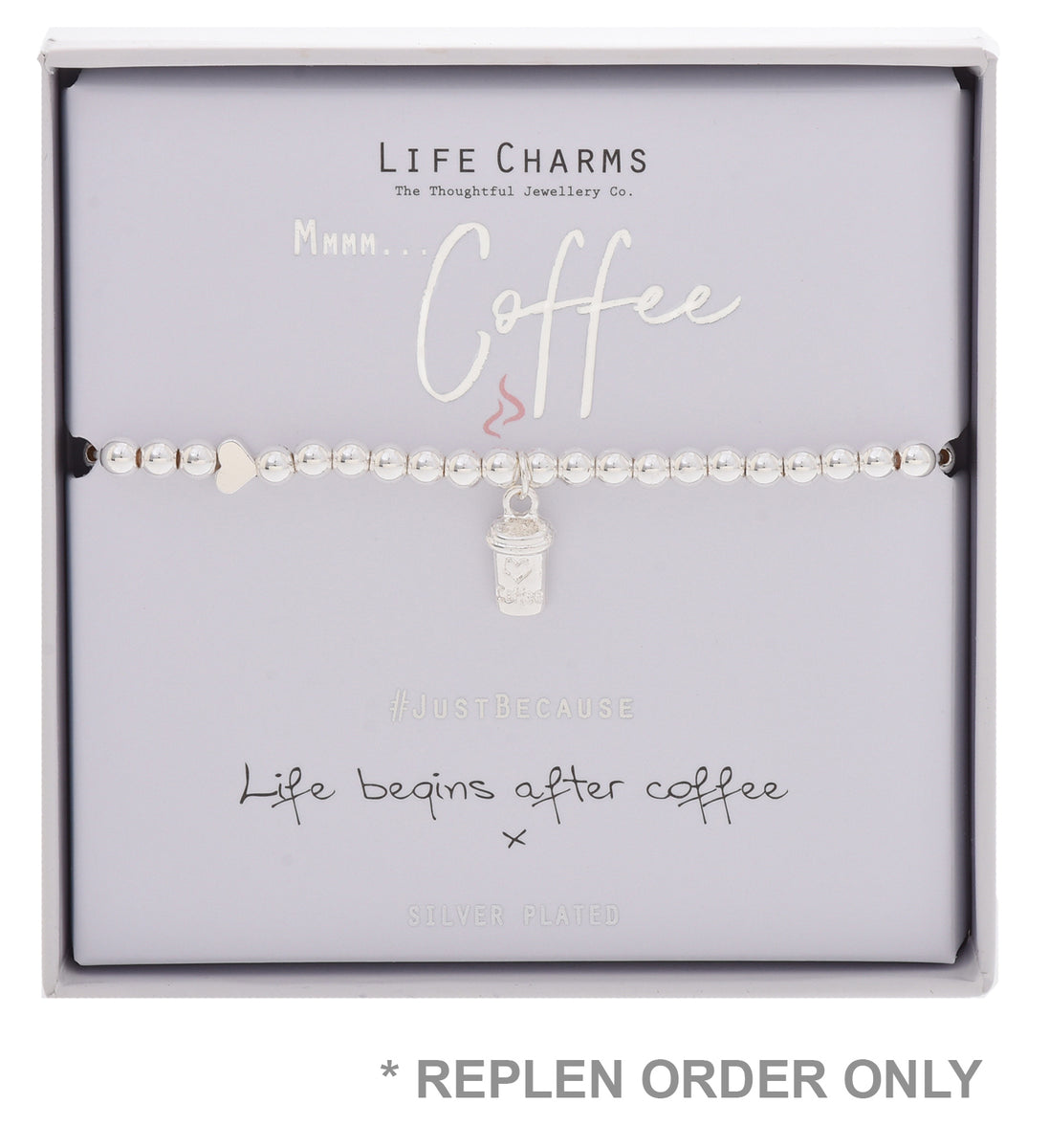 Life Charms Bracelet Coffee – Timeless Treasures Gifts & Décor
