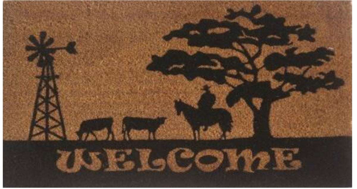 Welcome Country Scene Mat – Timeless Treasures Gifts & Décor
