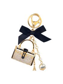 Luxury Key Ring Black -clutch – Timeless Treasures Gifts & Décor